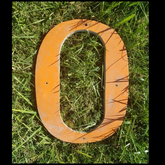 Wall Decor | Large Letter O University Of Oregon Wall Art Collage Focal ...